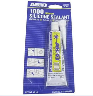 SILICONA ABRO 1000 TRANSPARENTE | AHORA ABRO 1200 NUEVO