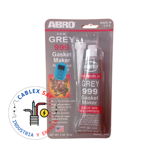 ABRO 999 SILICONA GREY | SILICON ALTA TEMPERATURA